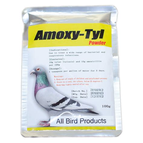 Amoxy Tyl Powder Generic All Bird Products