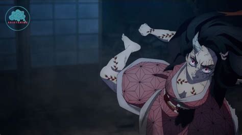 Nezuko Vs Daki Demon Slayer Saison 2 Animation Anime