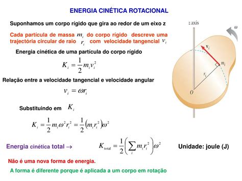 Energia Cinética De Rotação