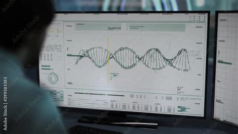 A Scientist Is Working All Night In The Lab Testing New Ways Of