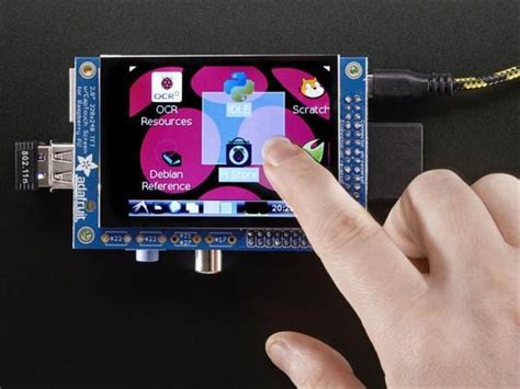 Pitft Tft X Capacitive Touchscreen For Raspberry Pi