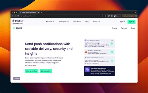 the top 5 push notification providers in 2025 knock