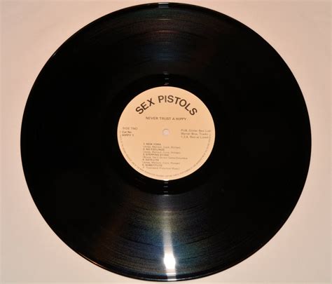 Sex Pistols Never Trust A Hippy Joes Albums
