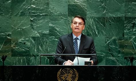 Onu Bolsonaro Faz Discurso E Mente Sobre Economia