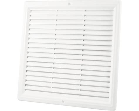 Grilaj Aerisire Din Plastic Te Ma 20x20 Cm Alb Hornbach