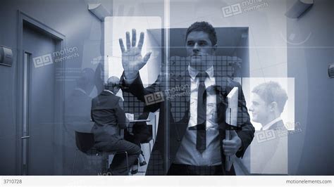 Future Security Concept Stock Animation 3710728