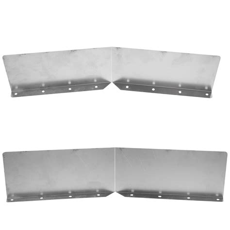 WynBing Pcs Rain Gutter Splash Guards Roofing Gutter Guard Shingle Roof Gutter Rain Diverter