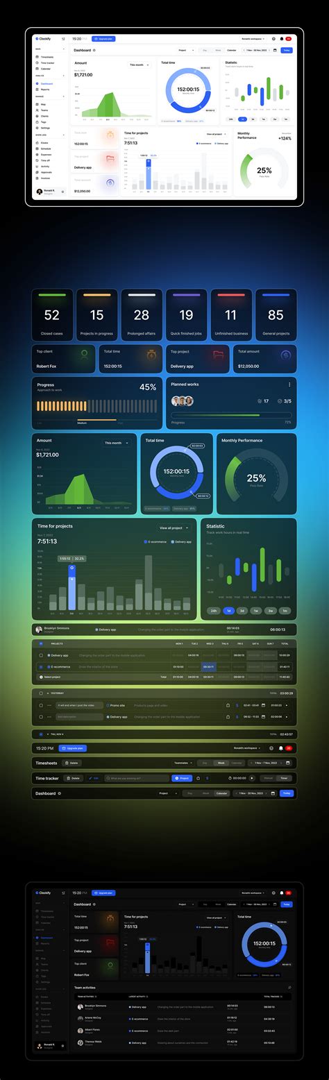 Clockify On Behance