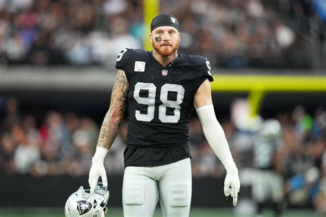 The Defensive End Of Las Vegas Raiders Maxx Crosby Players Bio