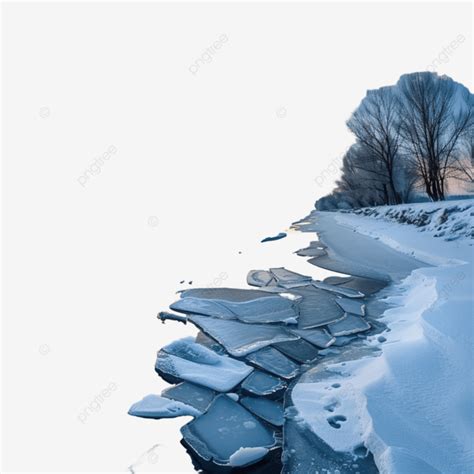 다양한 형식의 일몰 겨울 풍경에 얼어붙은 강 강 겨울 왕국 겨울 Png 일러스트 및 이미지 에 대한 무료 다운로드 Pngtree