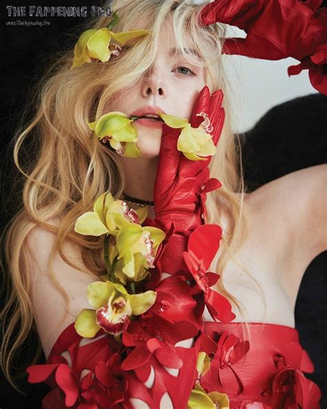 Elle Fanning In Flaunt Magazine Photos The Fappening