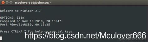 【嵌入式linux（环境篇）】linux下的串口助手 —— minicom或putty1 2 3 3 1 3 2 设置串 掘金
