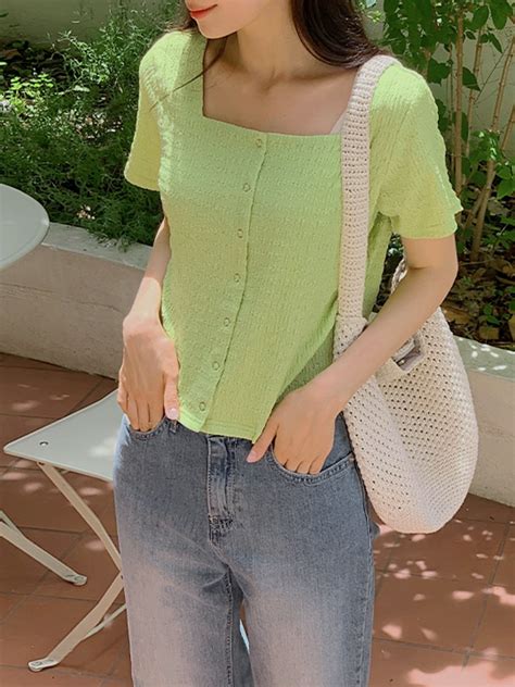 리리앤코 오티븐 스판 링클 스퀘어넥 블라우스 가디건 자체제작 여름 신상 여름옷 스퀘어넥 여름가디건 가디건블라우스 반팔블라우스 반팔가디건 링클가디건 링클블라우스 데일리룩