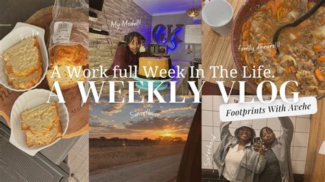 Visual Diary Weekly Vlog Officially Back To Regular Programming A Work Filled Week Youtube