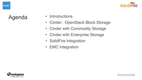 Laying Openstack Cinder Block Services Ppt