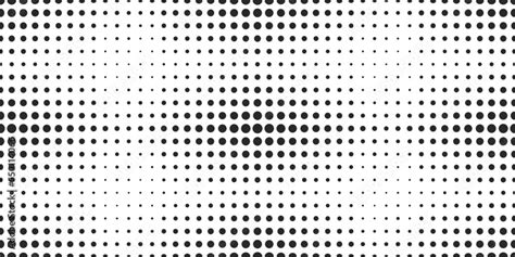 Gradient Transition From Small To Large Dots Such As In Comics
