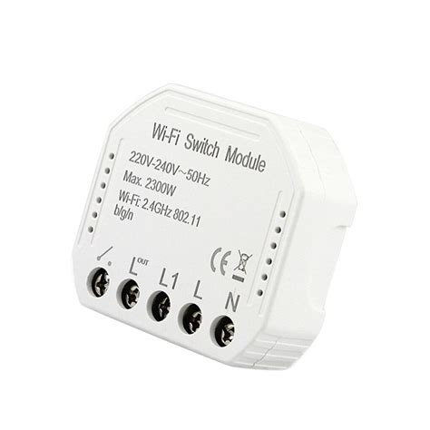 Sidaley Módulo De Relé De Interruptor De Luz Inteligente Wifi De 2 Vías