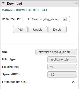 Using Extended Web Simulator Features Tizen Docs