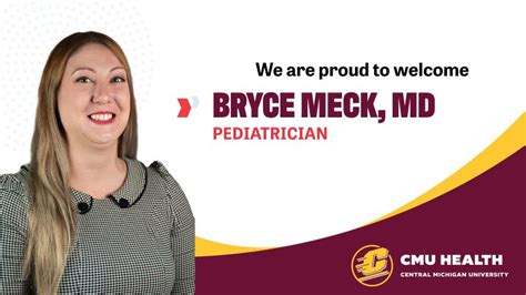 Cmu Health Is Excited To Welcome Dr Bryce Meck To Our Team Dr Meck