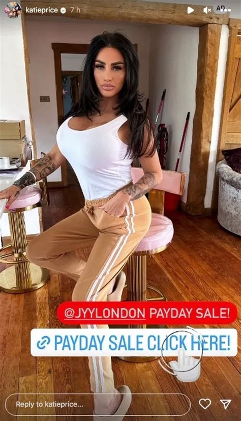 Katie Price Bursts Out Of White Top Unfit For Purpose As She Shows Off