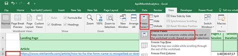 Excel Freeze Panes Not Working 5 Easy Fixes To Resolve It