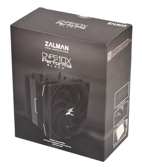 Обзор процессорного кулера Zalman CNPS10X Performa Black