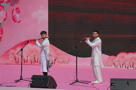 天水师范学院助力秦安桃花会盛大开园 天水师范学院 新闻中心