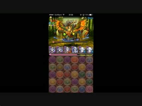 パズドラ【かぐや姫 降臨！】地獄級（ハク染ハクパーティ） ニコニコ動画