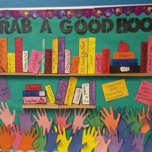 Book Recommendation Board For Elementary Reading Bulletin Boards For