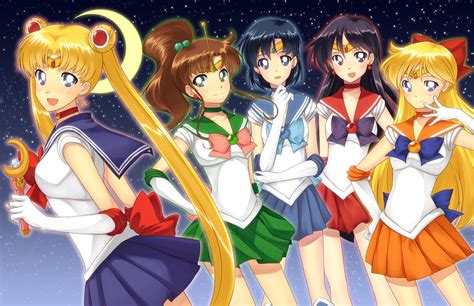 Sailor Moon Inner Team By Mirakurunaito On Deviantart
