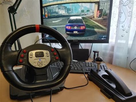 Игровой руль+ ручник+коробка передач Manta Streering wheel MM631CS ...