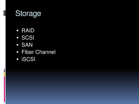 Ppt The Basics Of Storage Microsoft Clustering Grey File Services