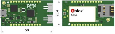 Sodaq Sara Is An Arduino Compatible Cellular Iot Board With Lte M Nb