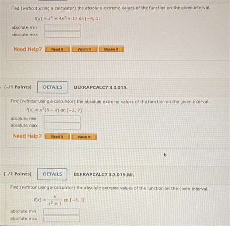 solved find without using a calculator the absolute