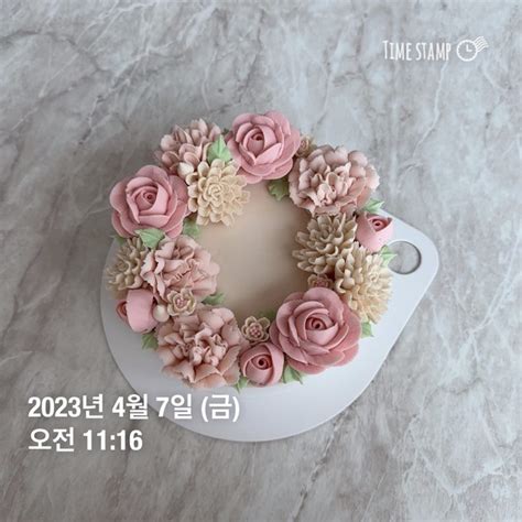 꽃하나케이크3 한국케이크교육협회 Kcea아카데미