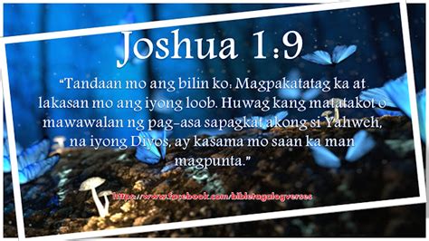Joshua 1 9 Bible Tagalog Verses Bible Tagalog Verses