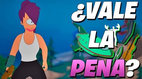 ¿vale La Pena Comprar La Skin De Leela Fortnite X Futurama Youtube