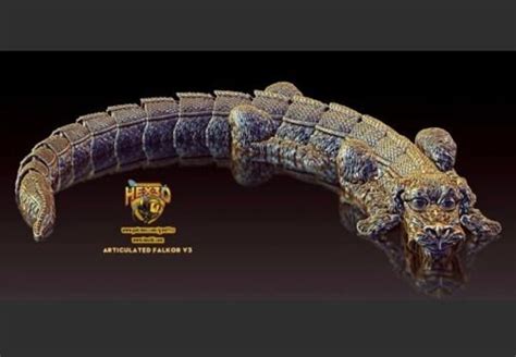 The Neverending Story Falkor Model Articulated 3d Print Retro Movie