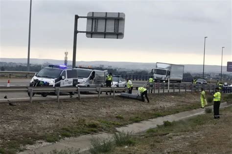 Fotos Del Accidente Mortal En La Z 40 En Zaragoza