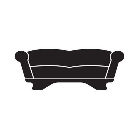 Sofa Chair Logo Iconillustration Design Template 22796783 Vector Art