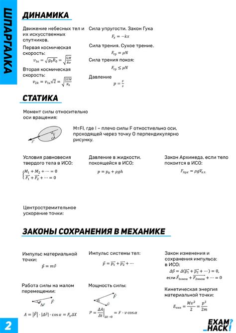 ЛУЧШАЯ ШПАРГАЛКА ДЛЯ ЕГЭ ПО ФИЗИКЕ | ВСЕ ФОРМУЛЫ В ОДНОЙ РАСПЕЧАТКЕ ...