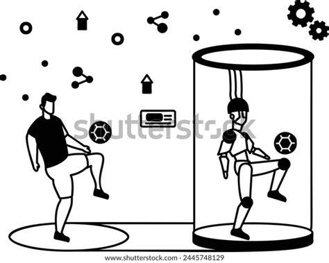 Learning Humanoid Locomotion Transformers Concept Fully Stock Vector Royalty Free 2445748129