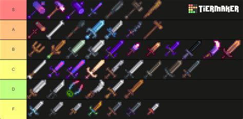 Stardew Valley Weapons Tier List Community Rankings TierMaker
