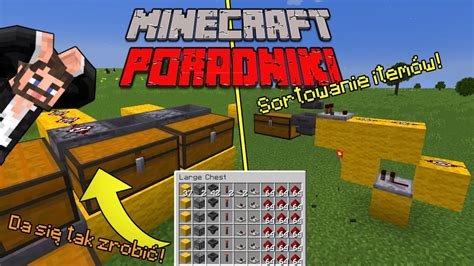 Sortowanie ItemÓw Automatyczny Magazyn Minecraft Poradnik 4 Youtube
