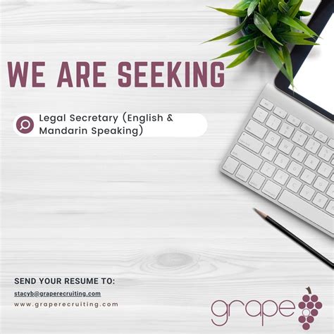 Legalsecretary Jobopportunity Legaljobs Stacy Bowles