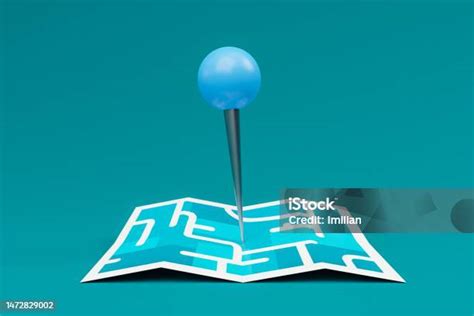 거리지도 아이콘에 파란색 위치 핀 마크 여행 및 항해 개념 3d 그림 거리에 대한 스톡 사진 및 기타 이미지 거리 관광객 도로 Istock