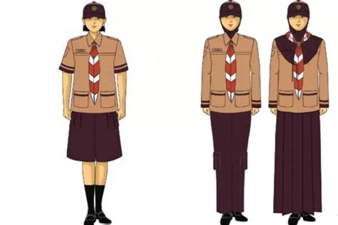 Baju Pramuka Siaga Putri Ini Contoh Dan Atributnya Resmi Dari Kwarnas