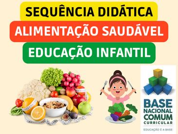 SEQUÊNCIA DIDÁTICA ALIMENTAÇÃO SAUDÁVEL PARA EDUCAÇÃO INFANTIL