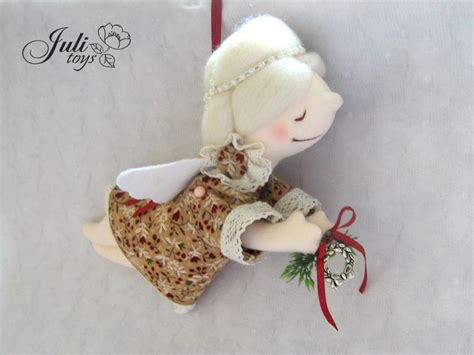 Летящий ангел Handmade Textiles Cozy Decor Holiday Decor