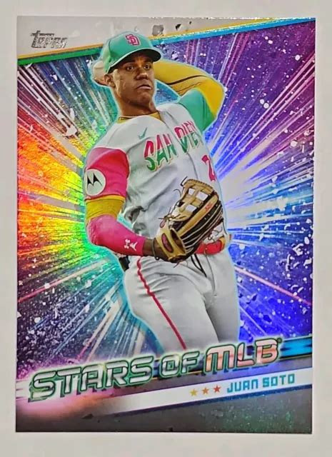 2024 Topps Series 1 Stars Of Mlb Smlb 20 Juan Soto San Diego New York
